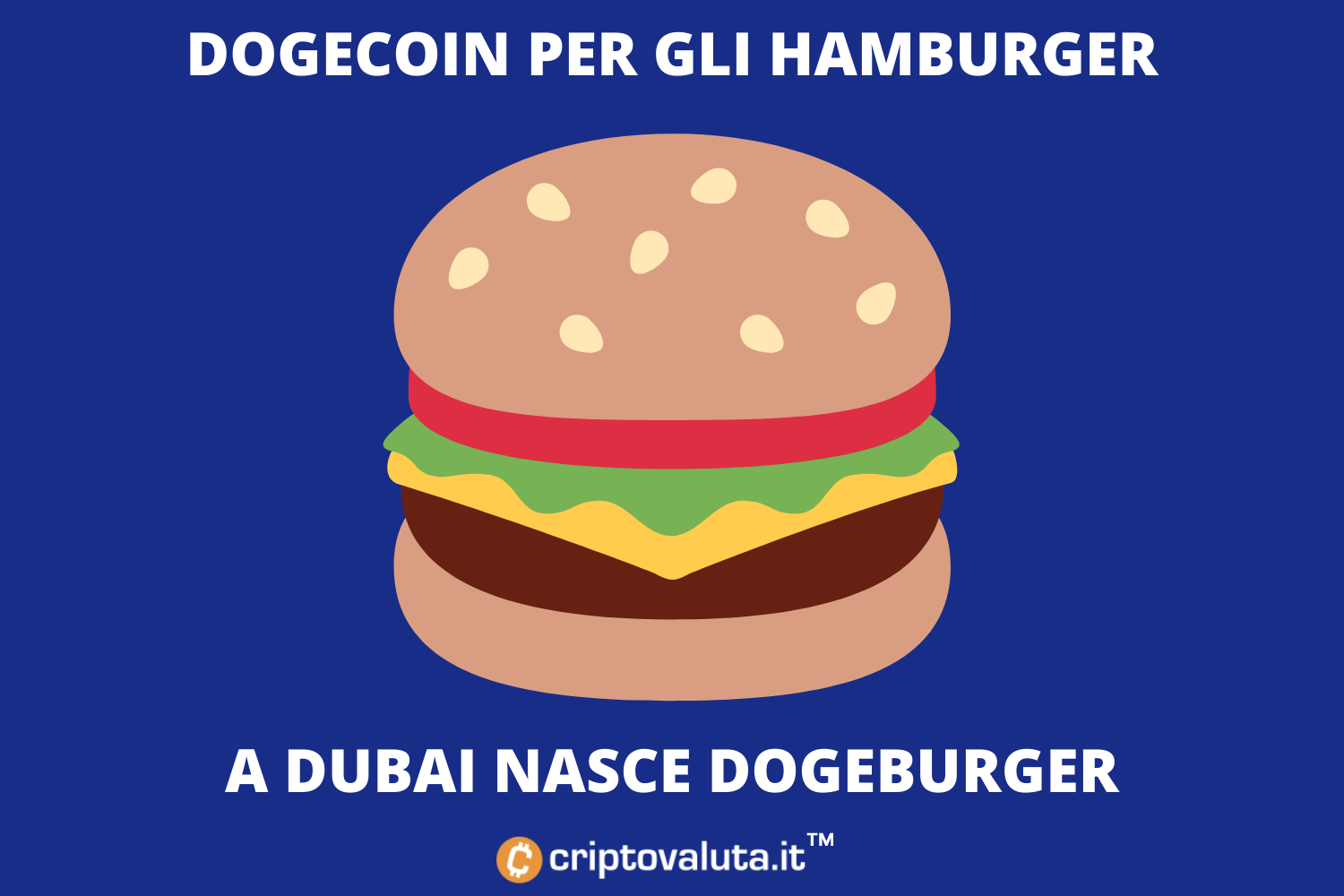 Dogecoin per pagare gli hamburger | A Dubai nasce DogeBurger