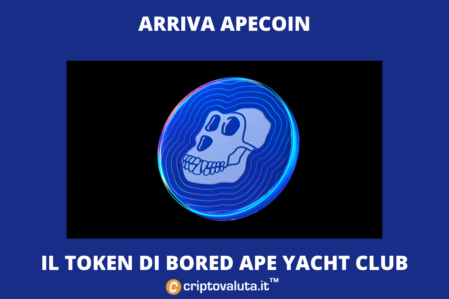 Nasce ApeCoin $APE | Il token ufficiale di Bored Ape Yacht Club
