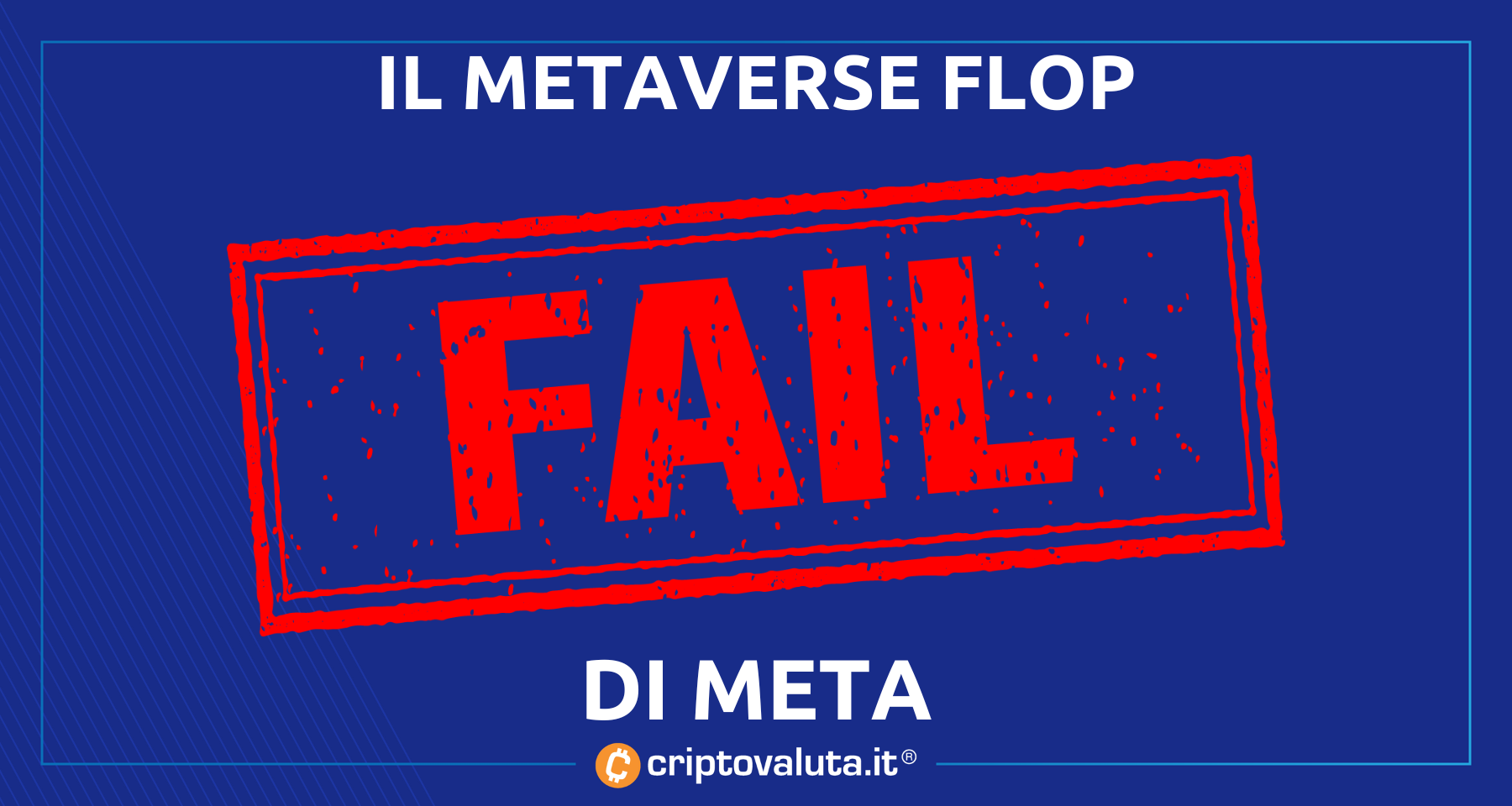 Il metaverse di Meta / Facebook è un fallimento | Allarme nelle note ...