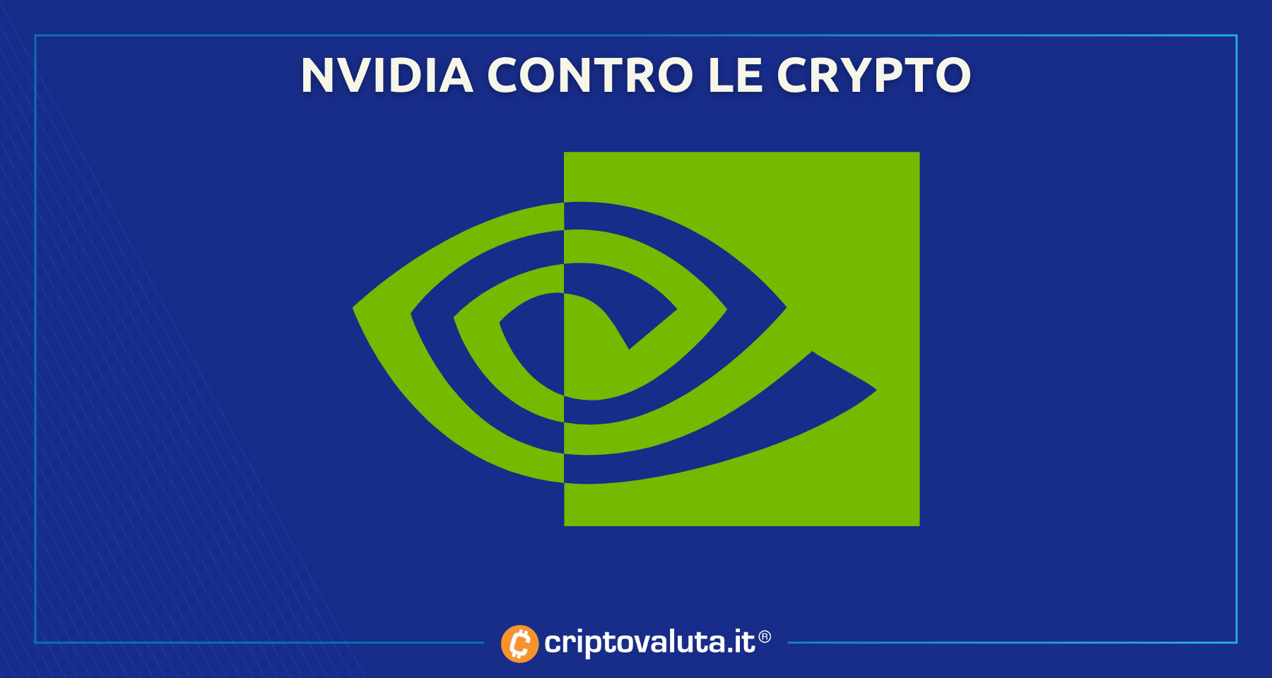 NVIDIA contro crypto e pro AI | "Collassate perché..."