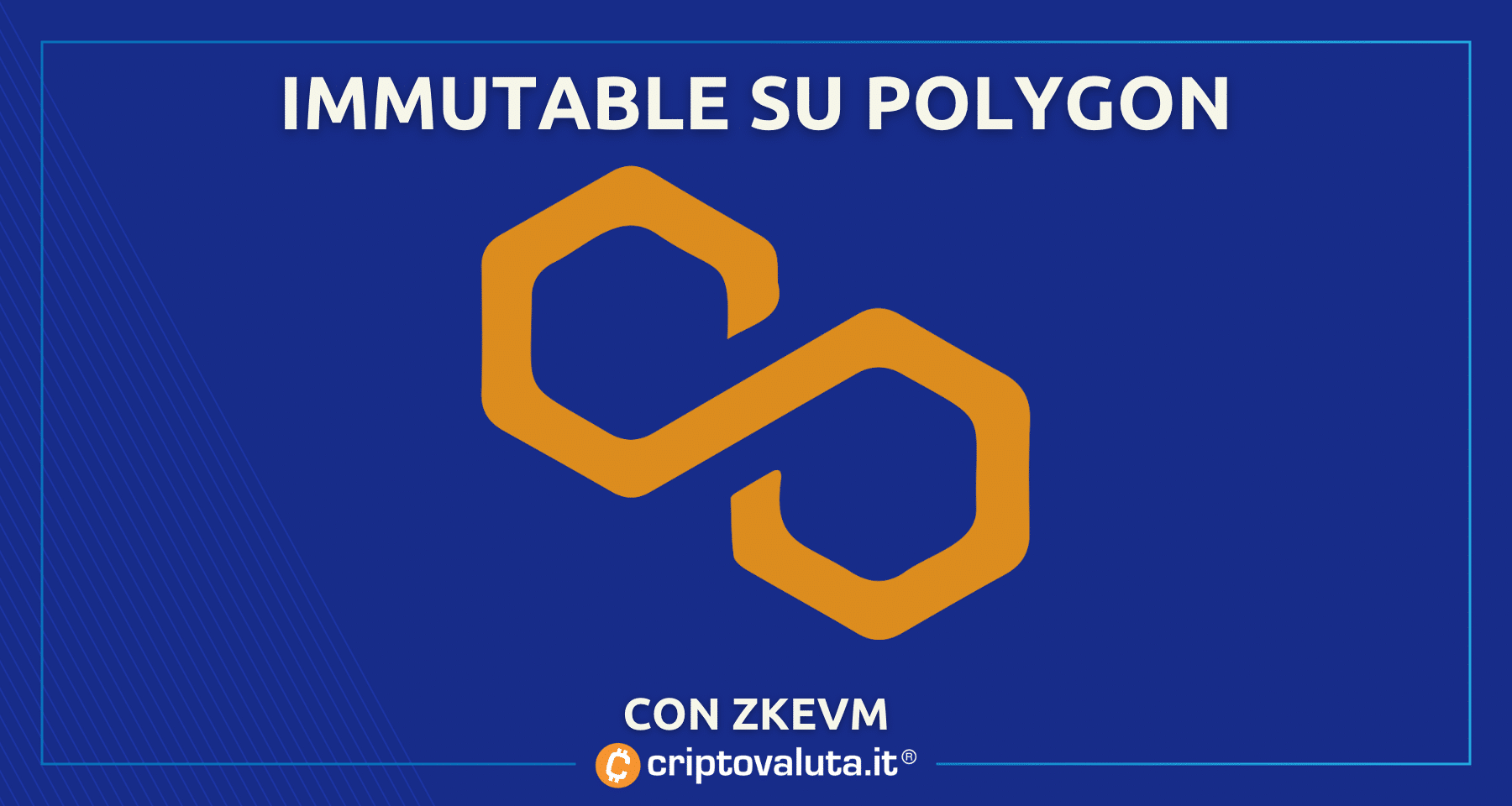 Polygon e Immutable X: arriva la partnership | $IMX a picco