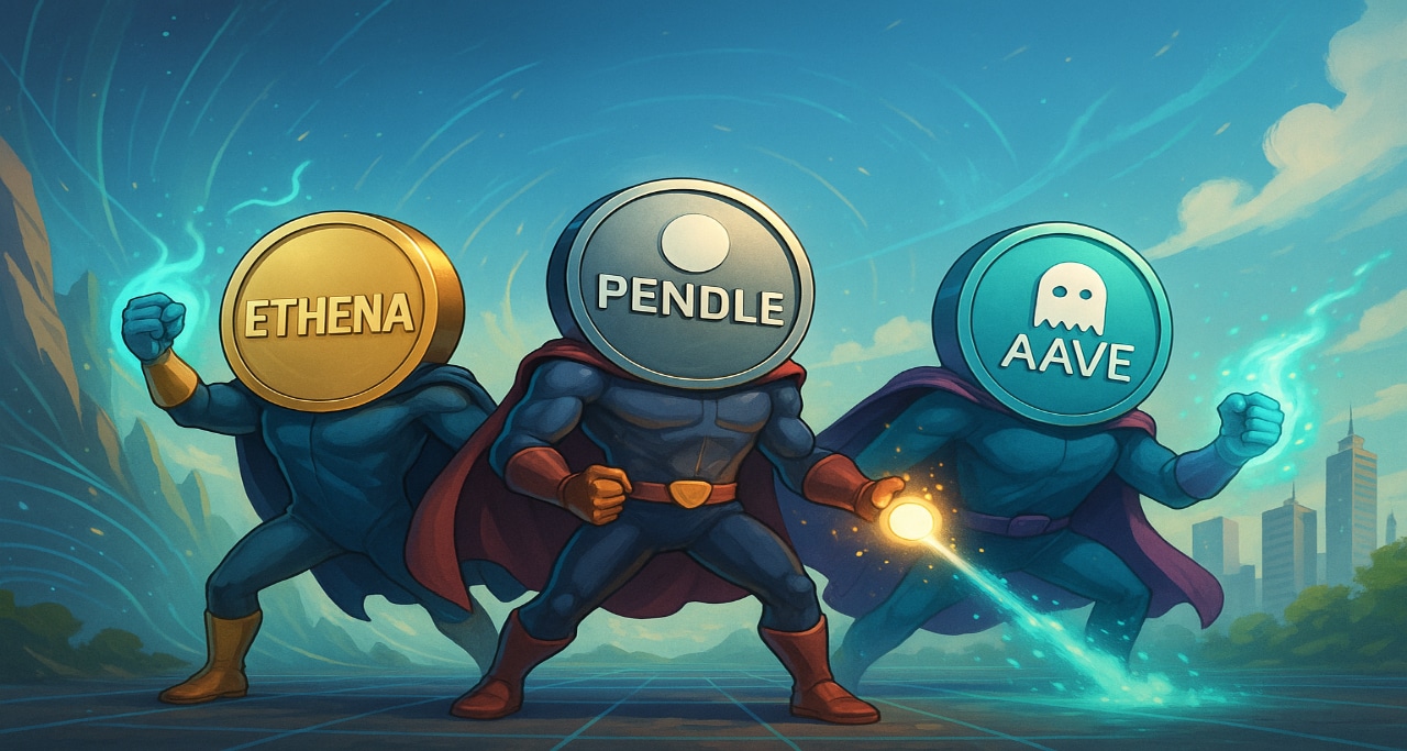 Il TRIO delle MERAVIGLIE: Ethena, Aave e Pendle DOMINANO la scena DeFi!