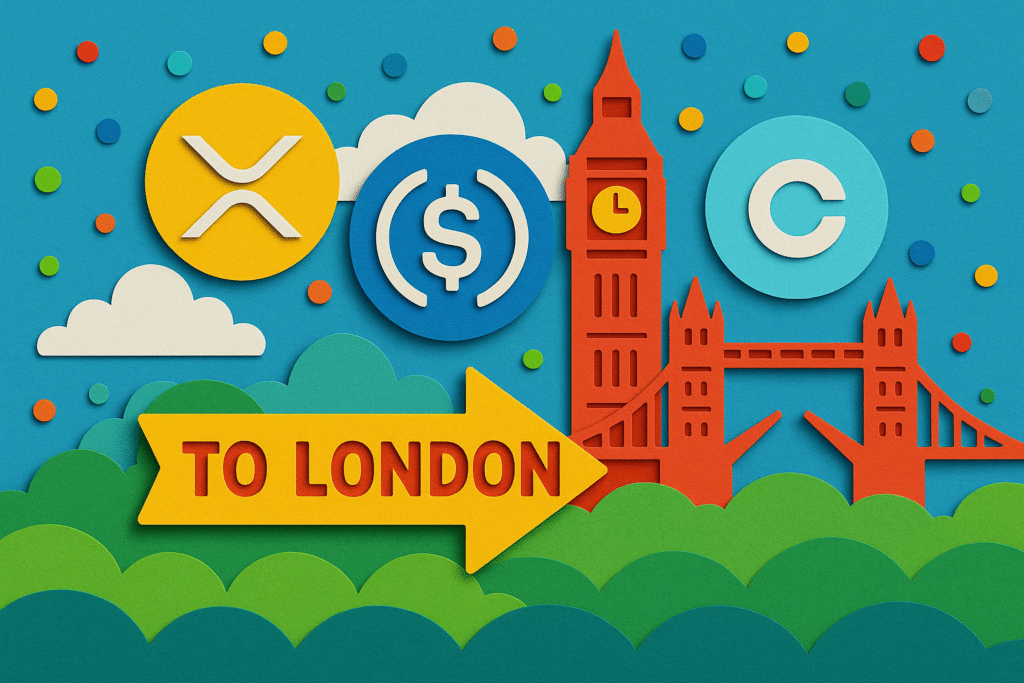 Ripple, USDC e Coinbase nel Regno Unito. Accordo su spinta di Donald ...