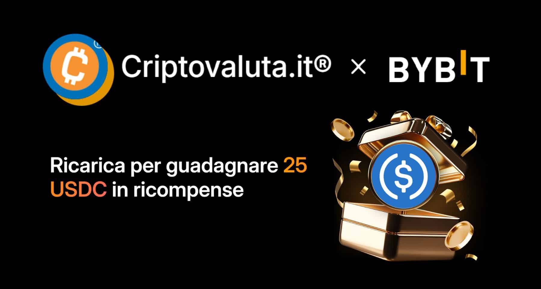 Bybit Crypto Bonus da PAURA: in Regalo 25$ GRATIS Immediati! - Criptovaluta.it®